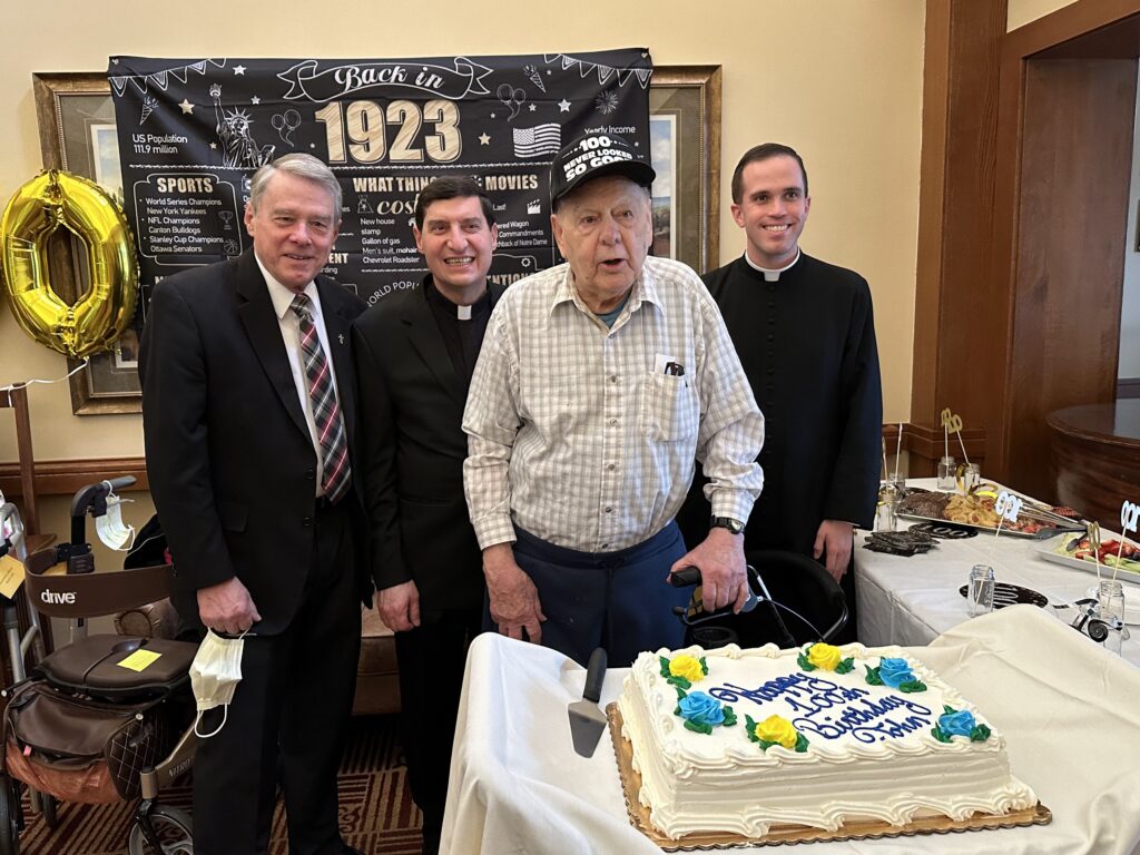 Deacon John Weir Celebrates 100th Birthday - The Good Newsroom