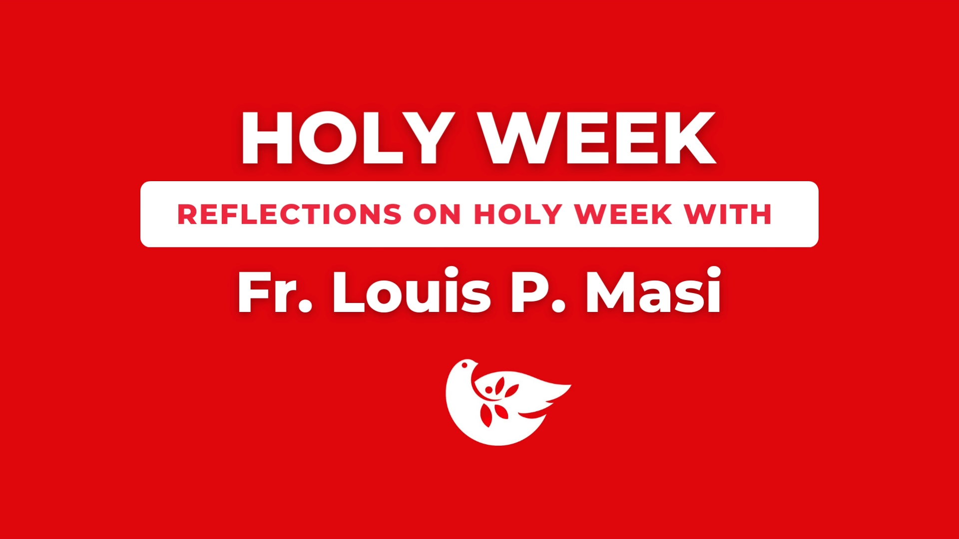 Reflections on Holy Week: Holy Thursday - The Good Newsroom