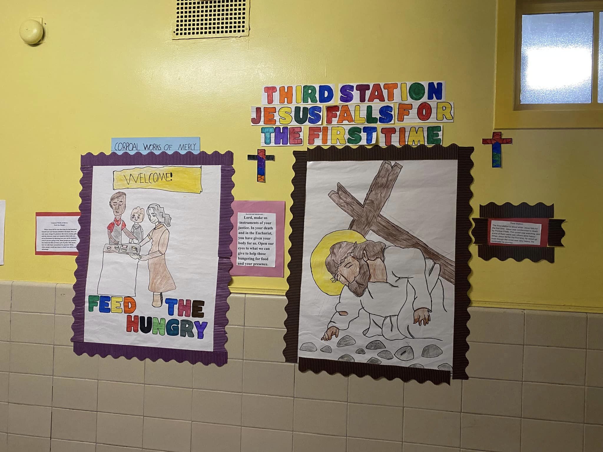 Students Create Original Stations of the Cross for Lent - The Good Newsroom