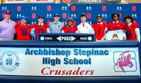 Nine Archbishop Stepinac Students Sign to Play NCAA Football - The Good ...
