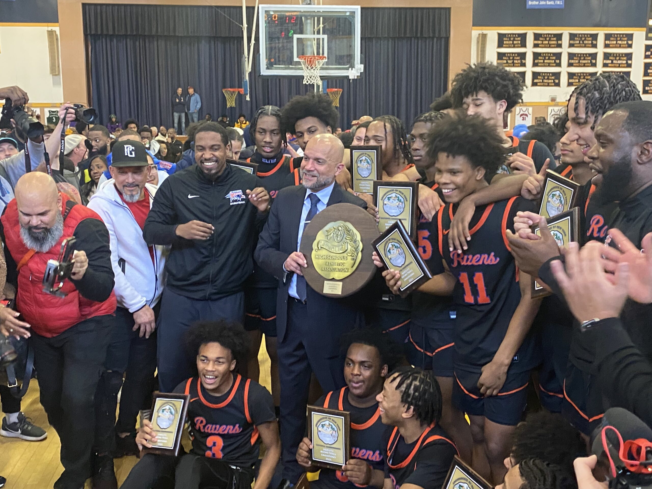 St. Ray's Stuns Stepinac, 57-51, to Win Archdiocese Boys' Basketball ...