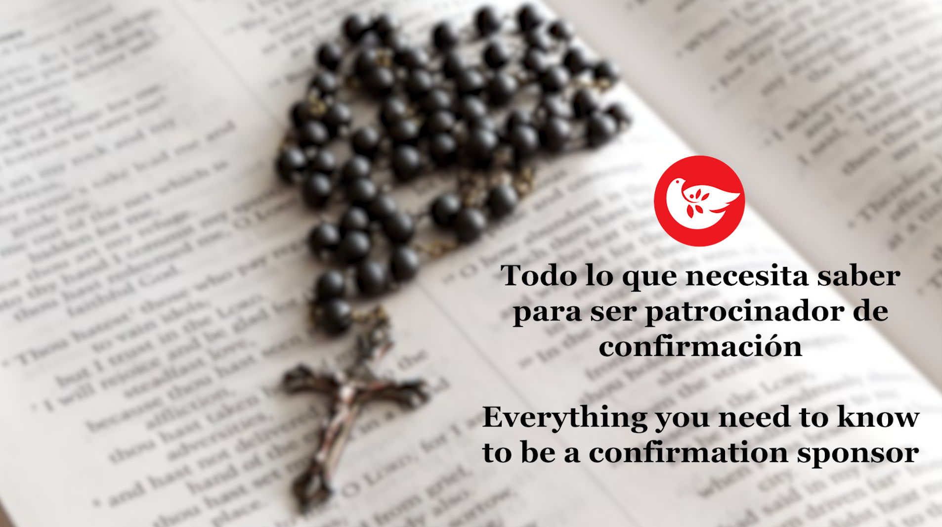 ¿Qué necesita para ser patrocinador de confirmación? | What Do You Need ...