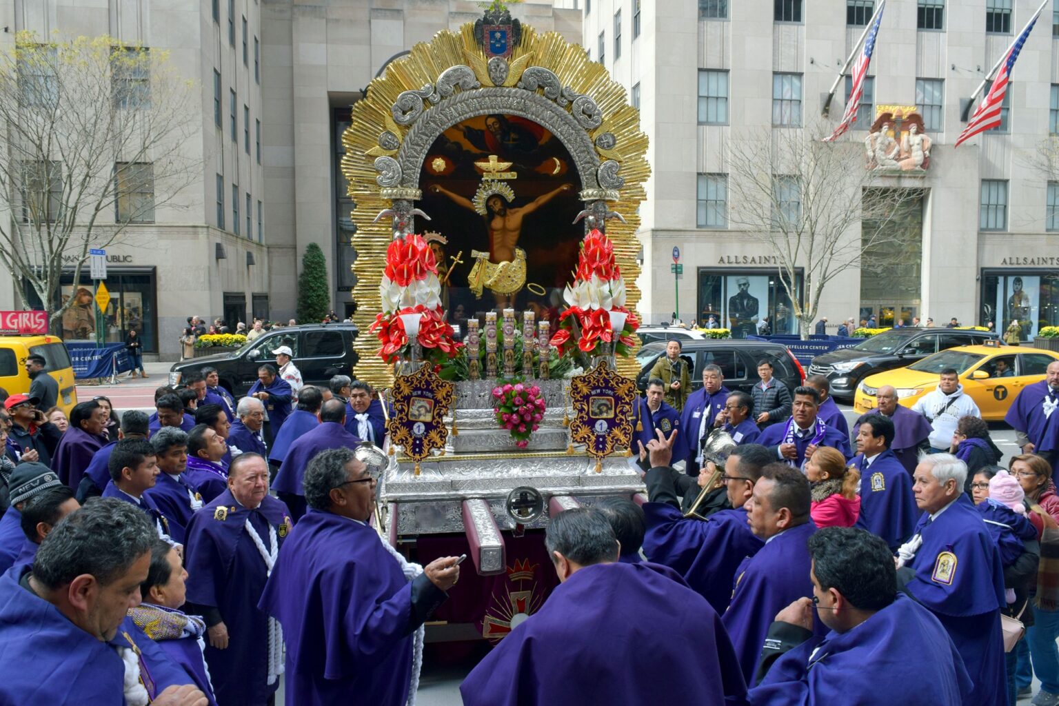 Lord of Miracles Mass (Peru) Celebrated at St. Patrick’s Cathedral ...