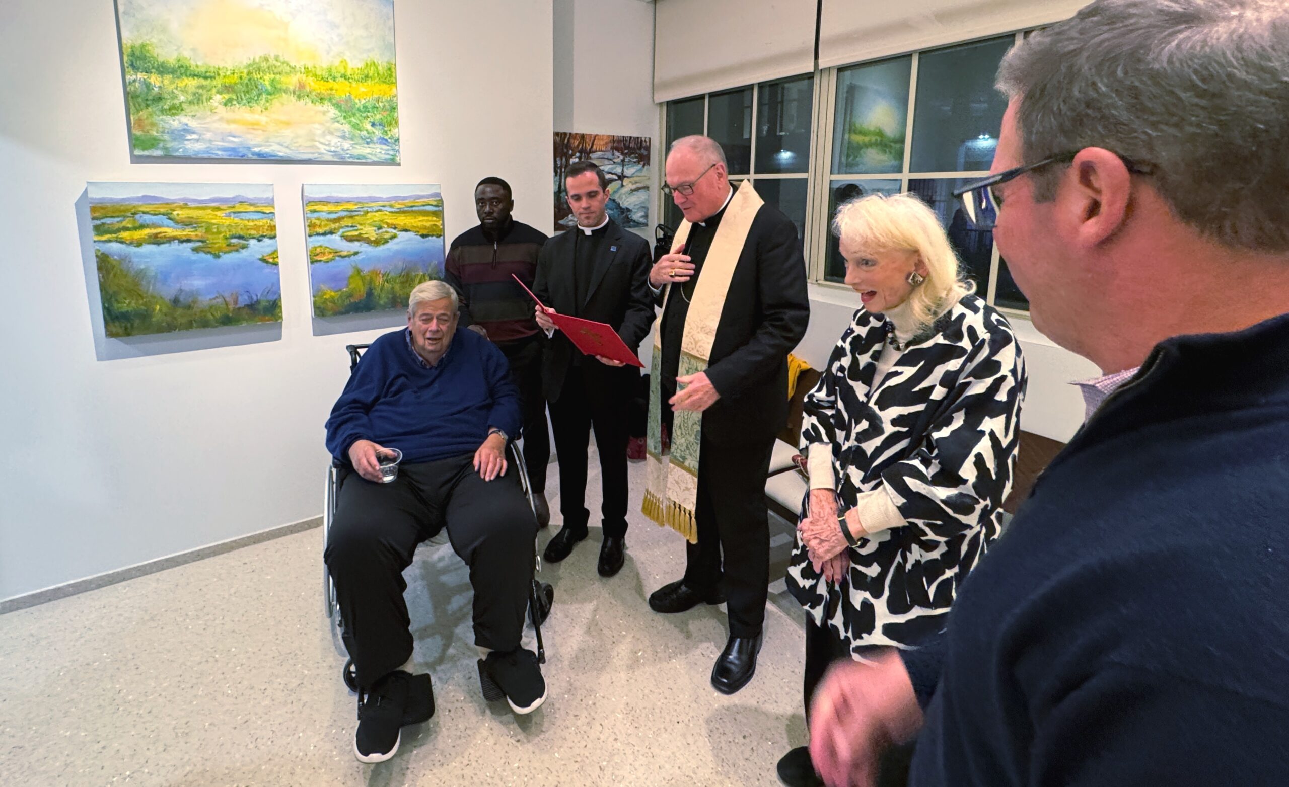 Cardinal Dolan Blesses Sheen Center’s New Art Gallery - The Good Newsroom