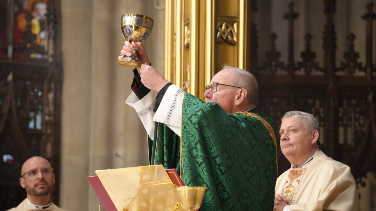 Cardinal Dolan Celebrates Final Sunday Mass at St. Patrick’s Cathedral ...