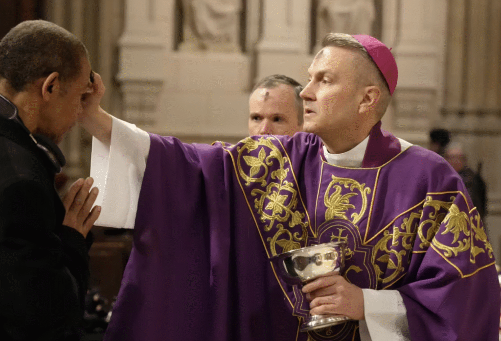 Hundreds Mark Start of Lent as Archbishop Hicks Celebrates Ash ...